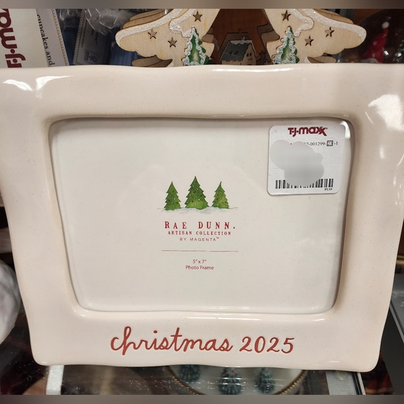 Rae Dunn | Accents | Rae Dunn Christmas 225 White Photo Frame | Poshmark